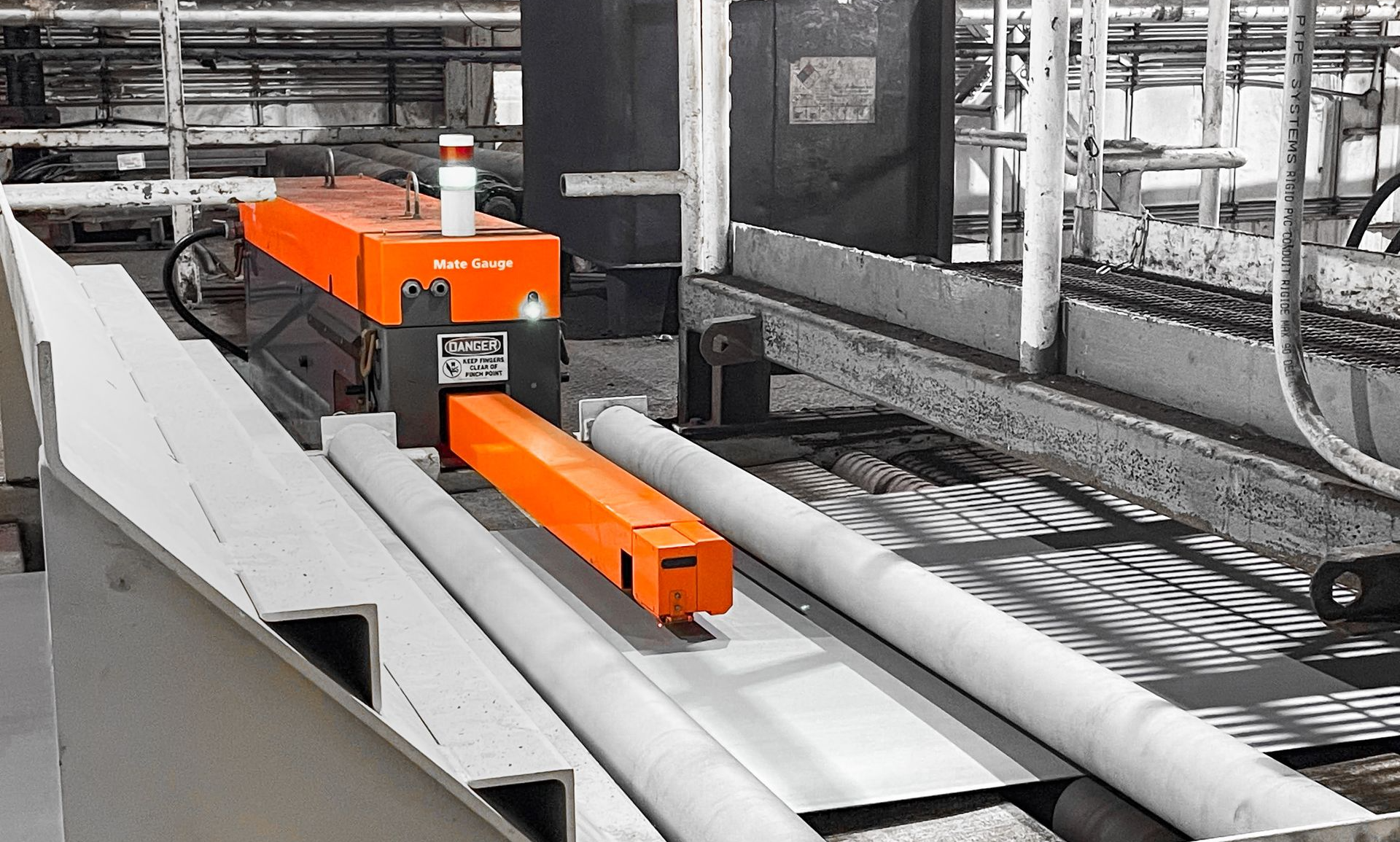 Continuous Thickness Monitoring for Industrial Processes | Mate Gauge