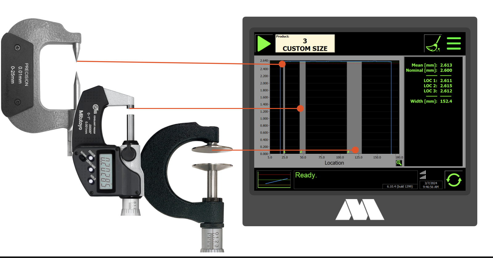 Continuous Thickness Monitoring for Industrial Processes | Mate Gauge