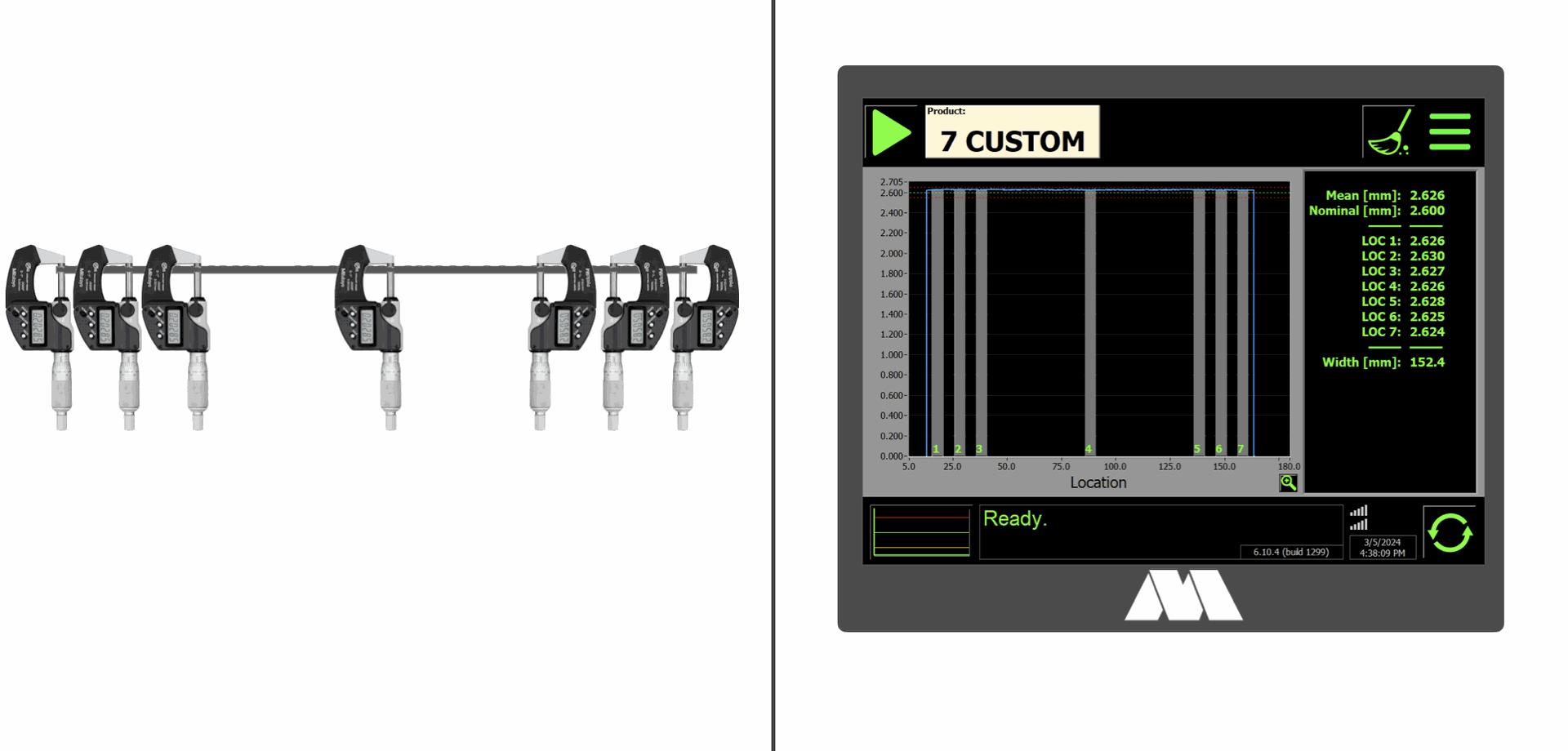Continuous Thickness Monitoring for Industrial Processes | Mate Gauge